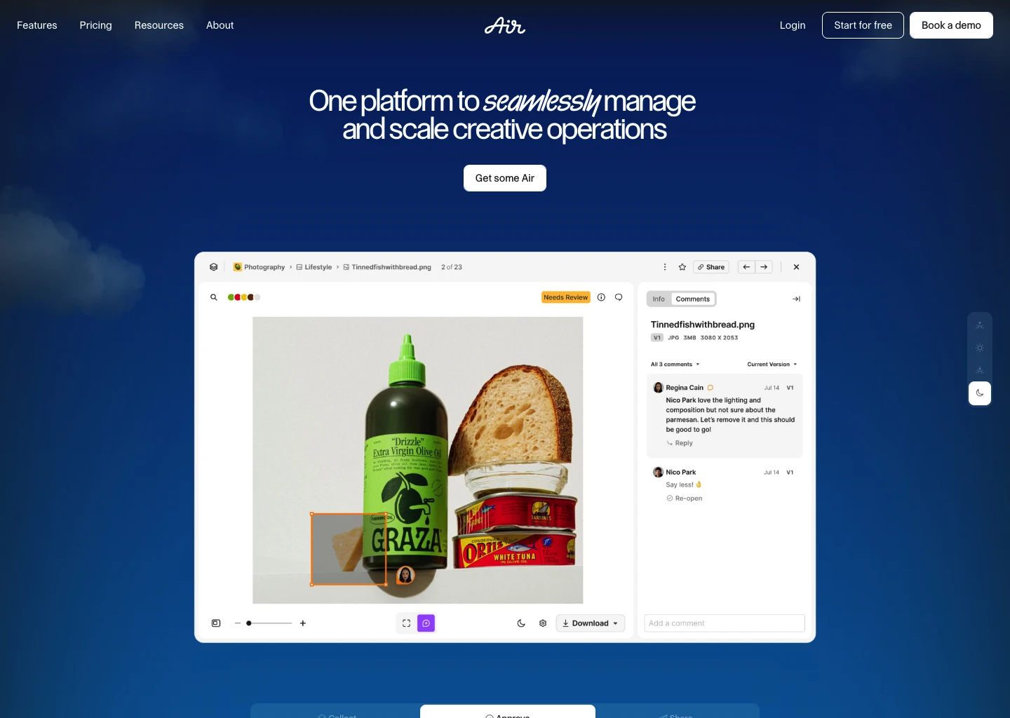 Air Website Examples For Your Inspiration - landing.love