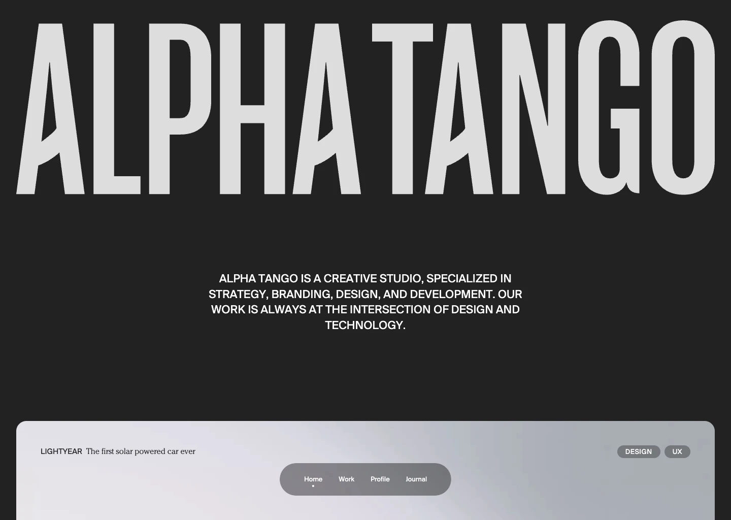 Alpha Tango - landing.love