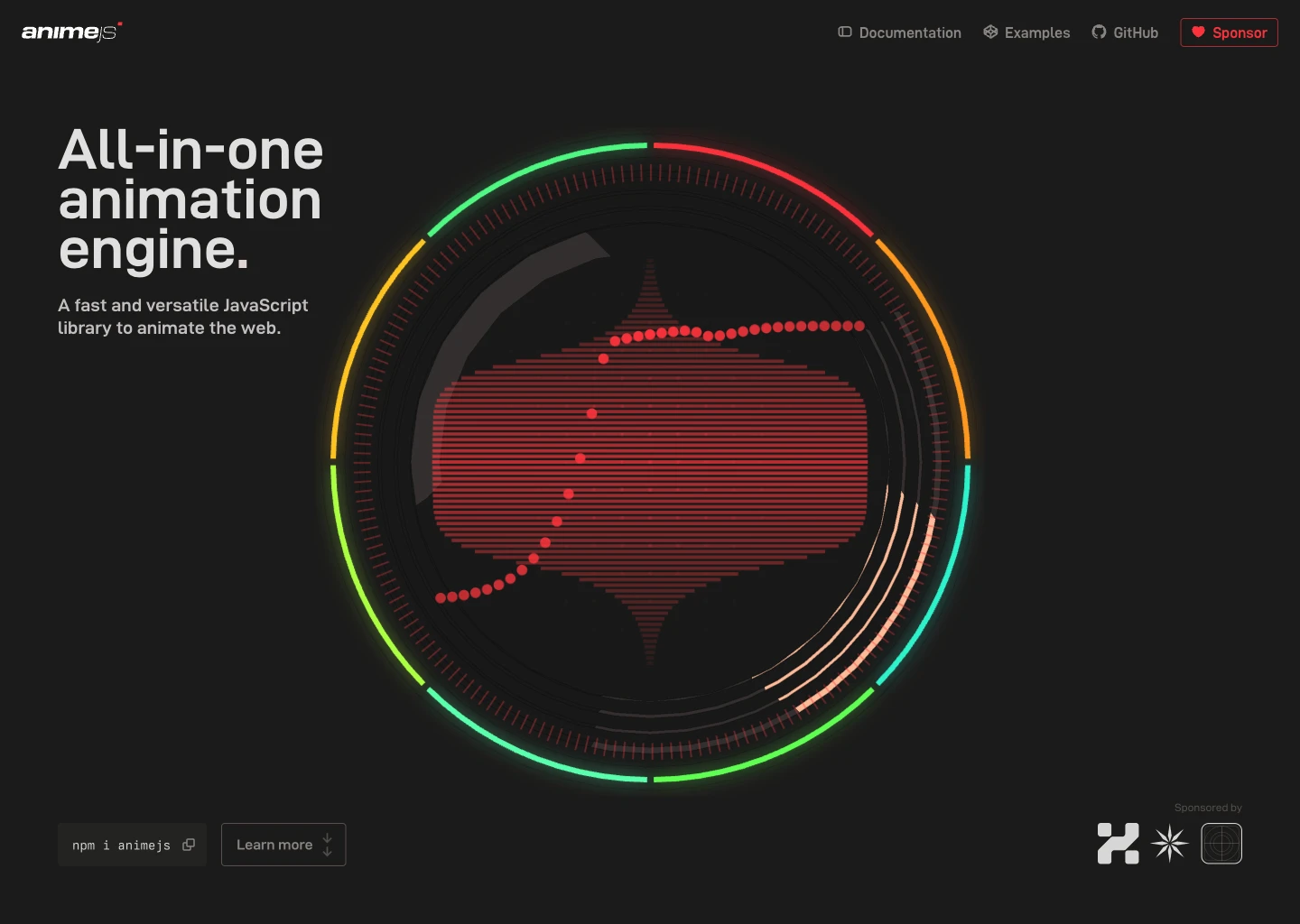 Anime.js Website Examples For Your Inspiration - landing.love