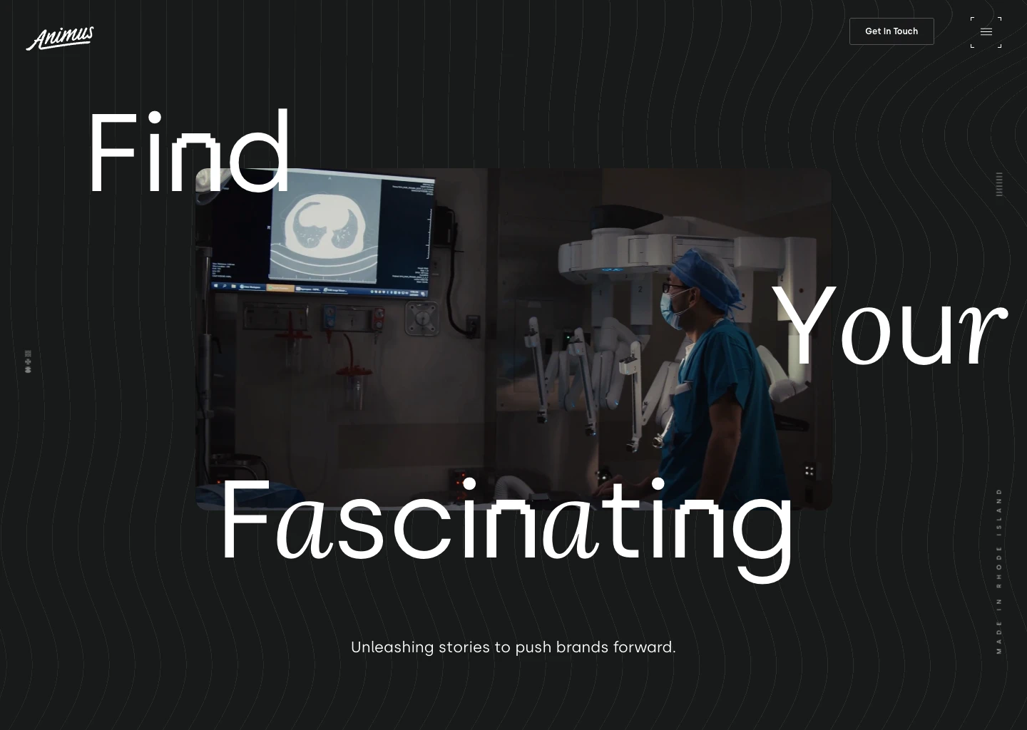 Animus Studios Website Examples For Your Inspiration - landing.love
