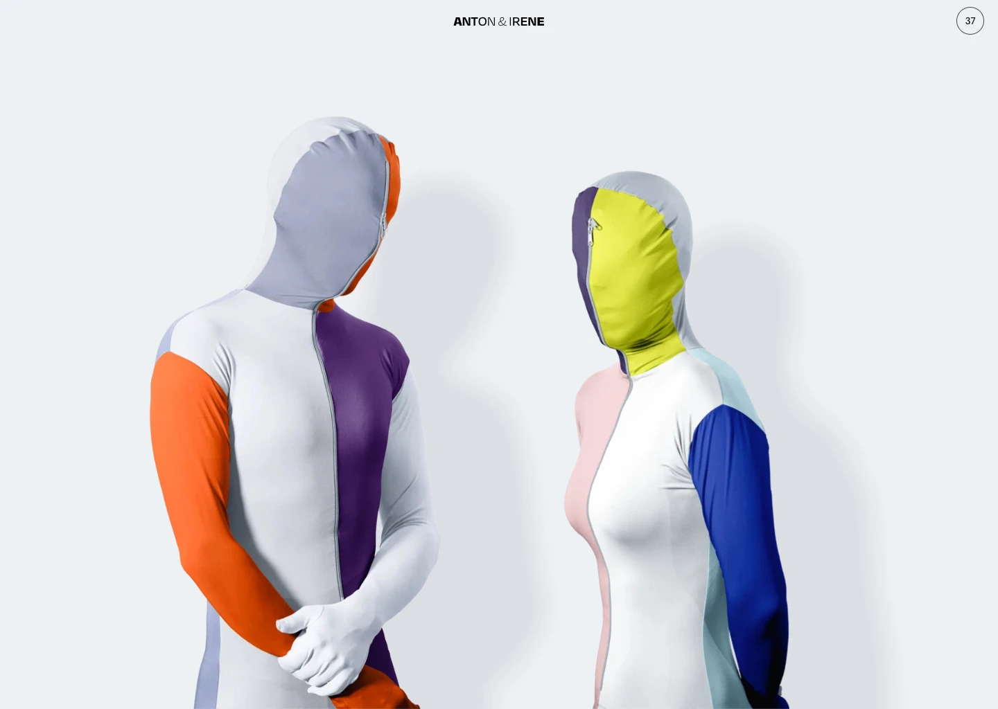 Anton & Irene Website Examples For Your Inspiration - landing.love