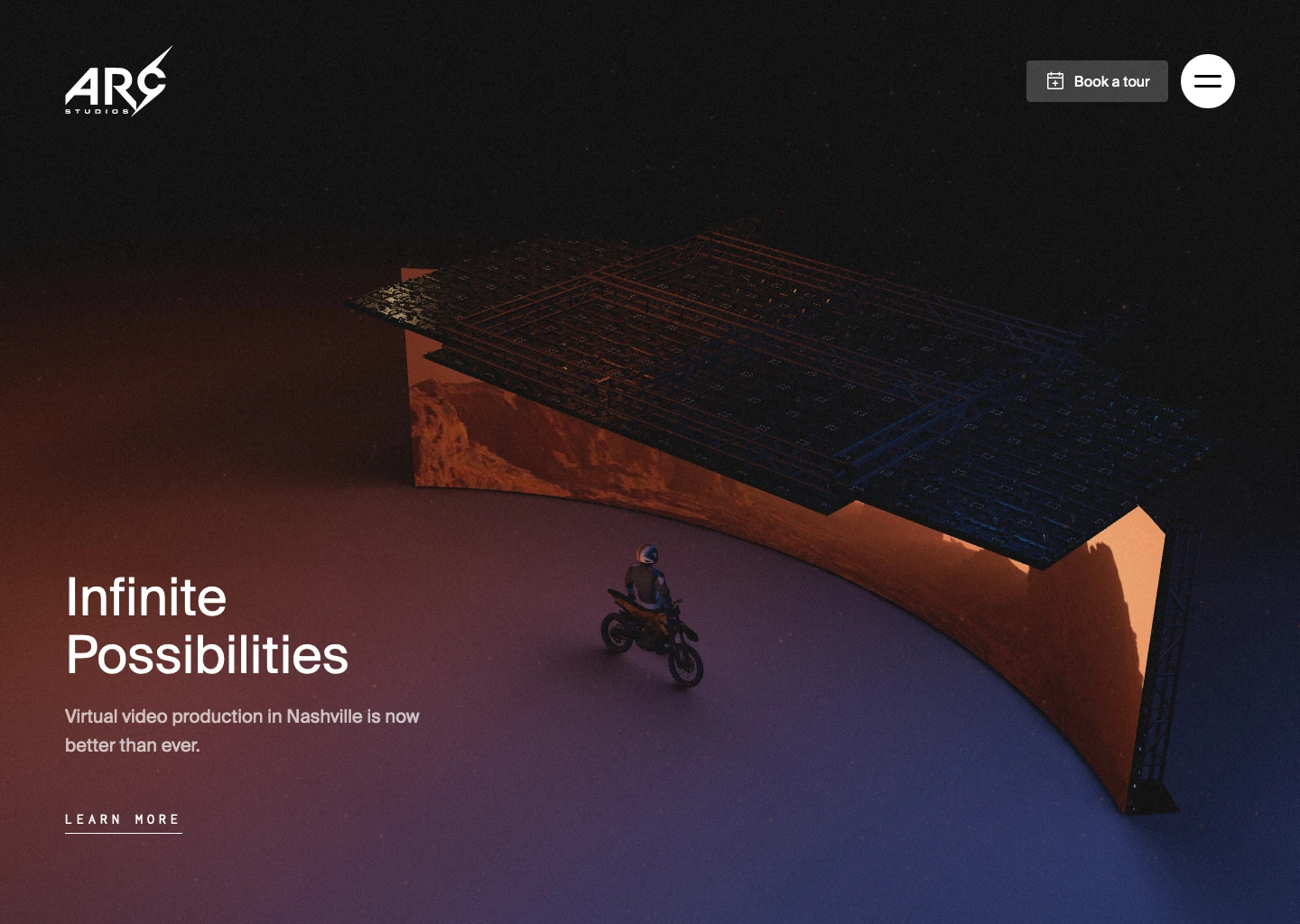 Arc Studios Website Examples For Your Inspiration - landing.love