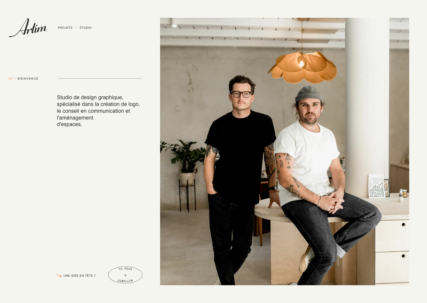 Artim Website Examples For Your Inspiration - landing.love