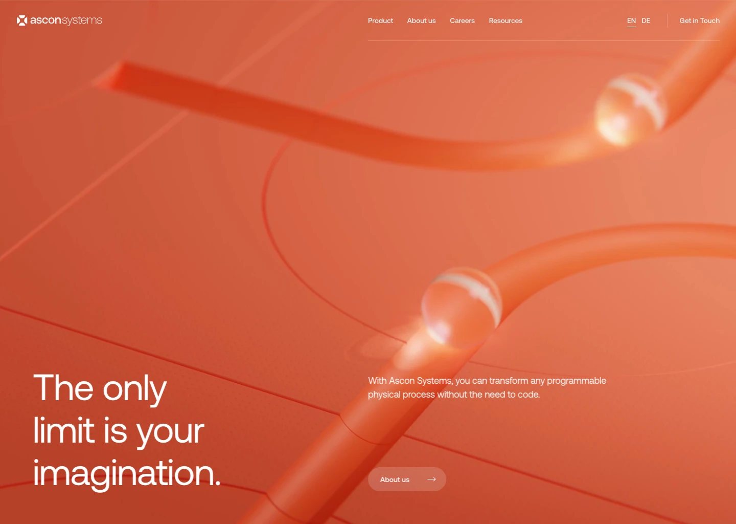 Ascon Systems Website Examples For Your Inspiration - landing.love