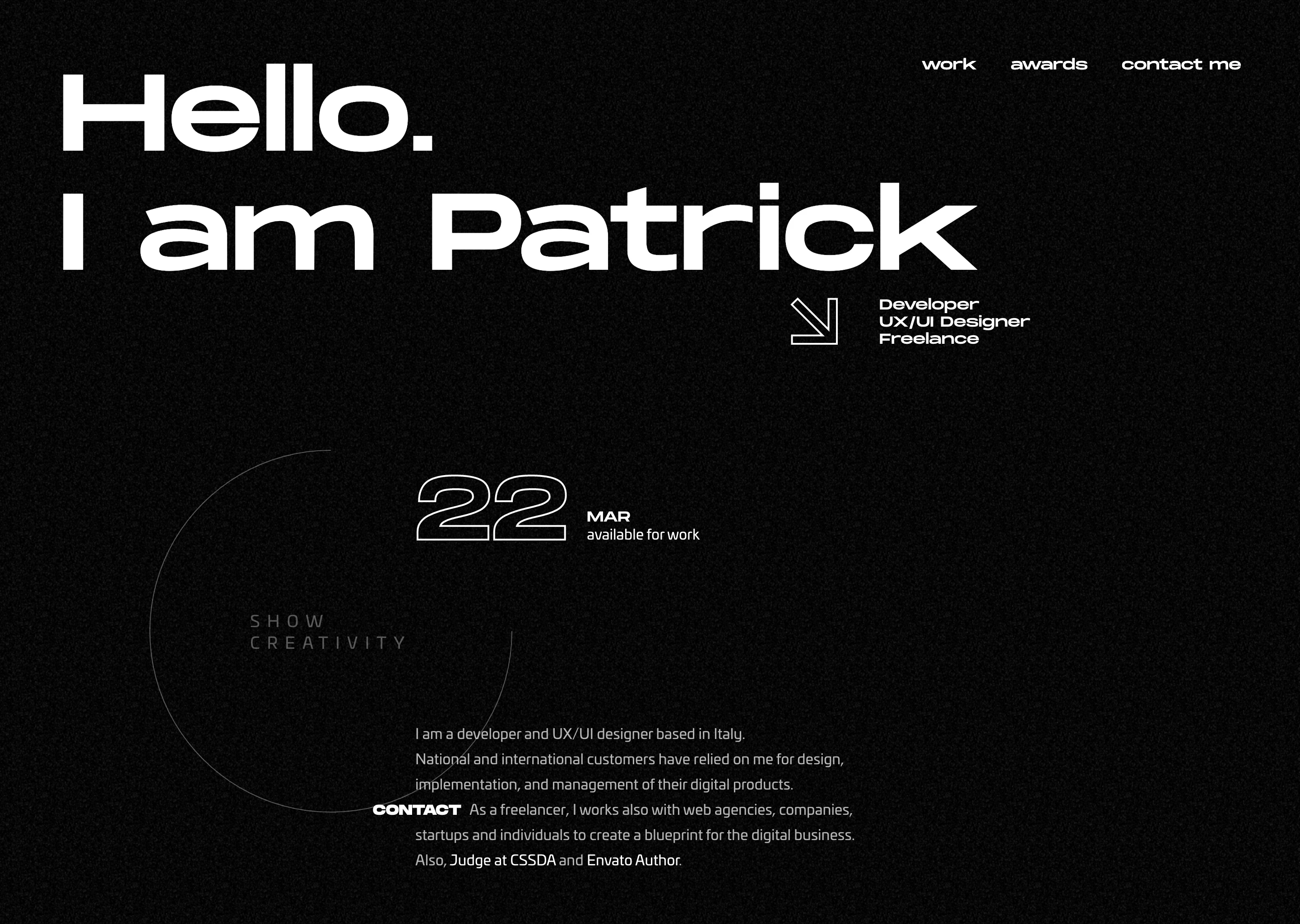 Patrick David - landing.love