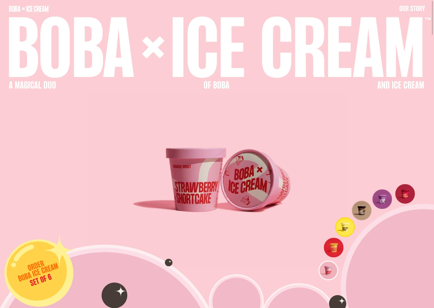 Boba Ice Cream - landing.love