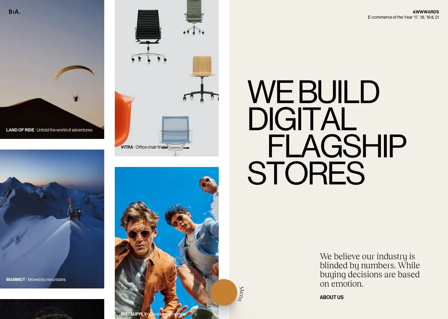 Build in Amsterdam Website Examples For Your Inspiration - landing.love