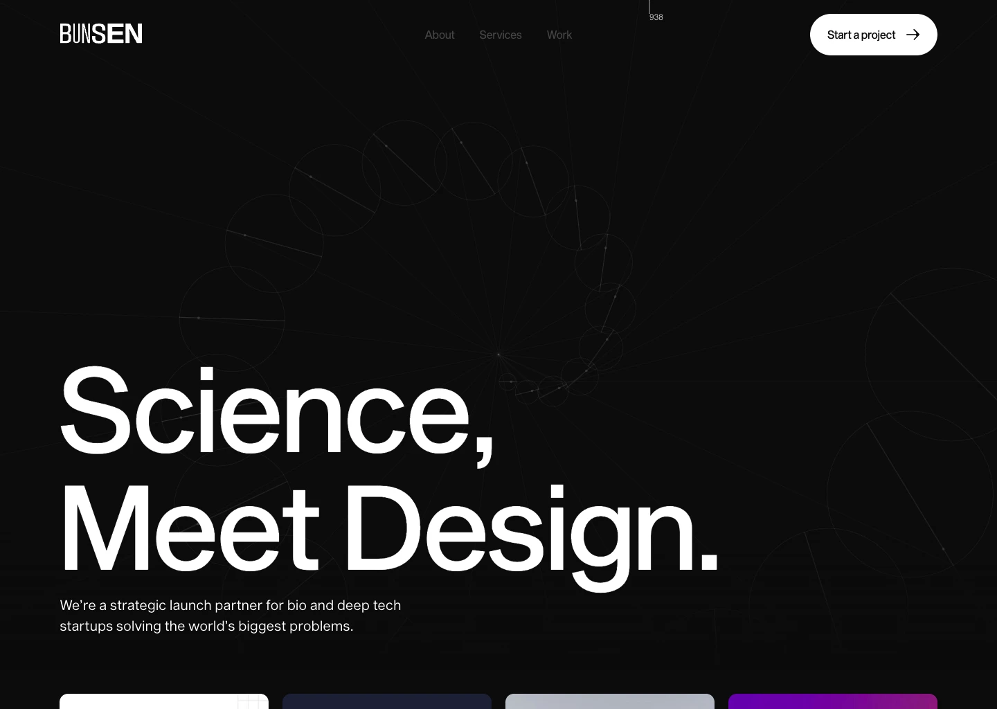 Bunsen Studio Website Examples For Your Inspiration - landing.love