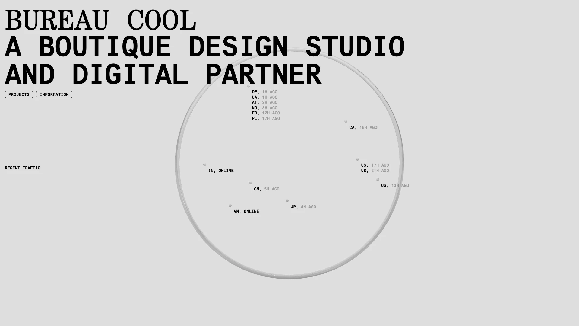 Bureau Cool Website Examples For Your Inspiration Landing love