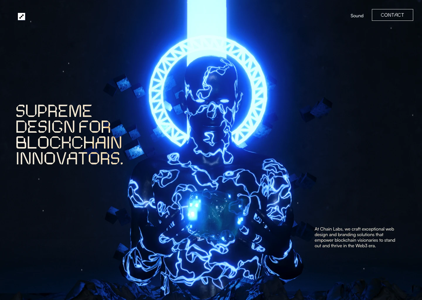 Chain Labs Website Examples For Your Inspiration - landing.love