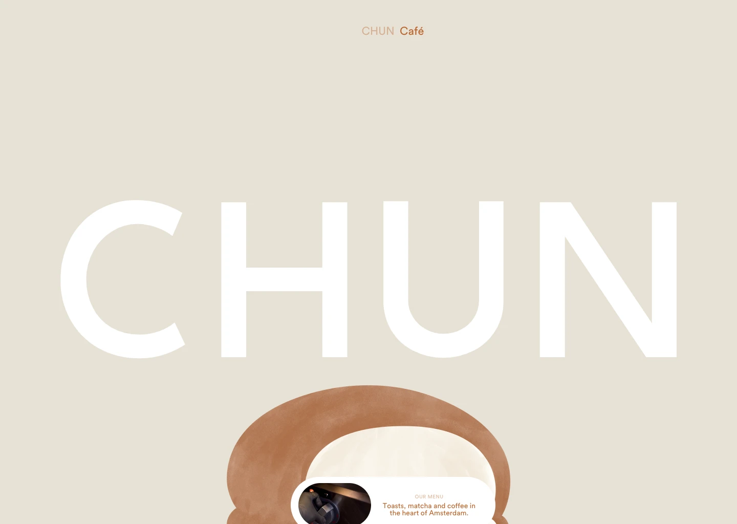 Chun Café - landing.love