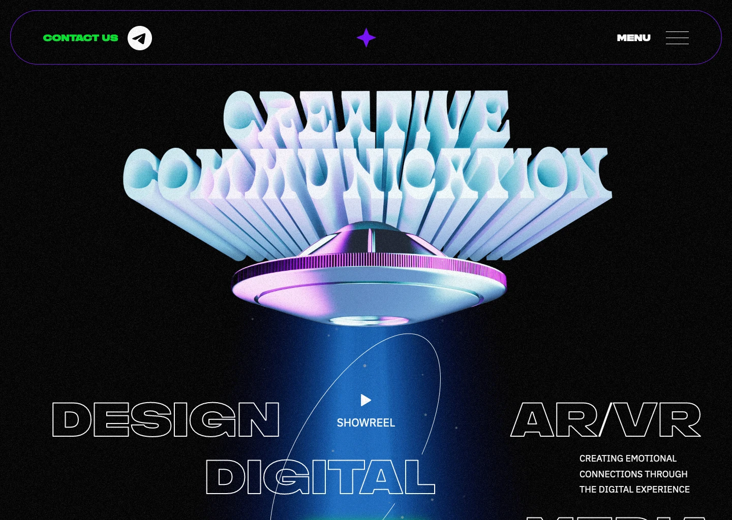 Creative Communications Website Examples For Your Inspiration - landing ...