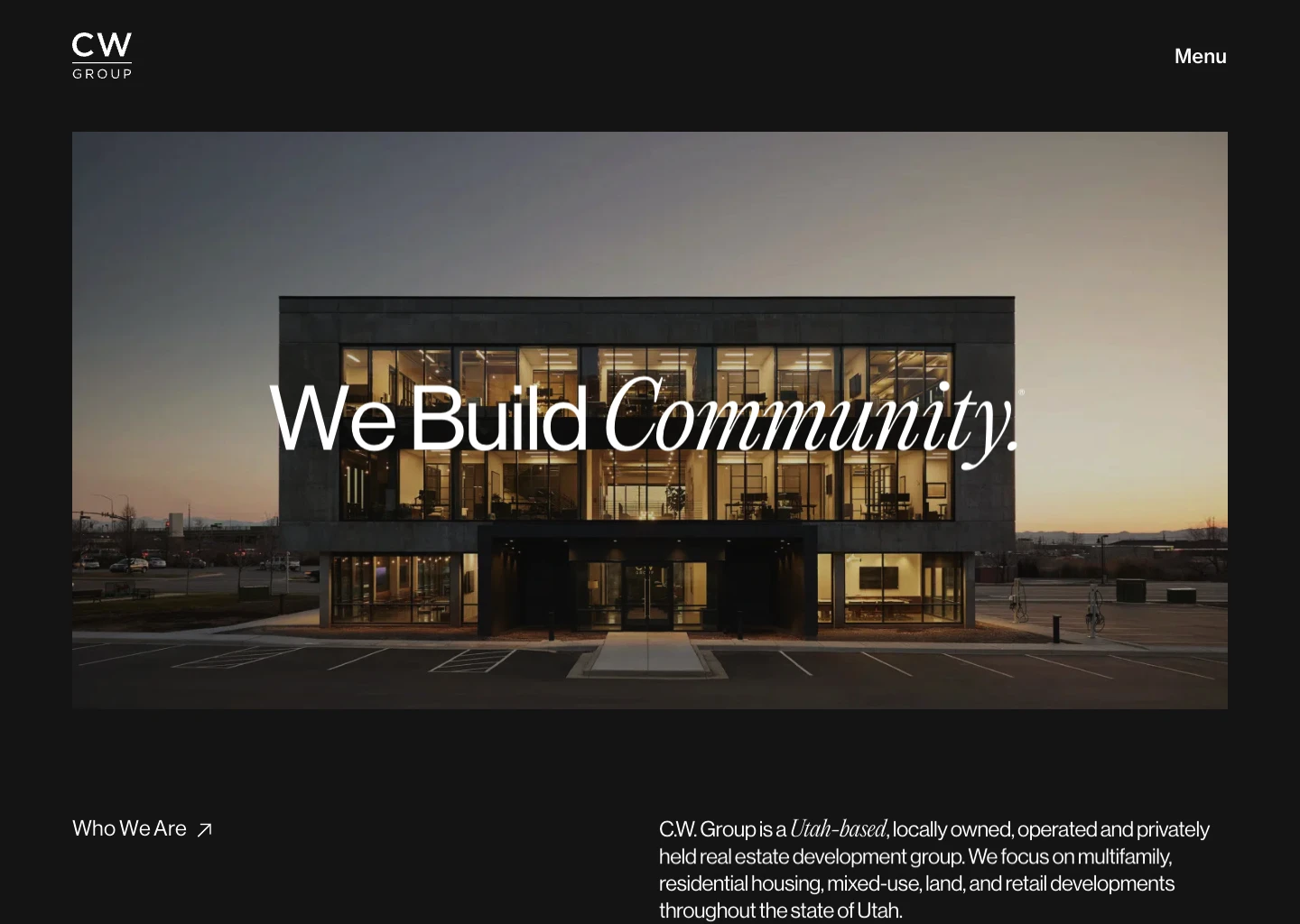 C.W. Group Website Examples For Your Inspiration - landing.love