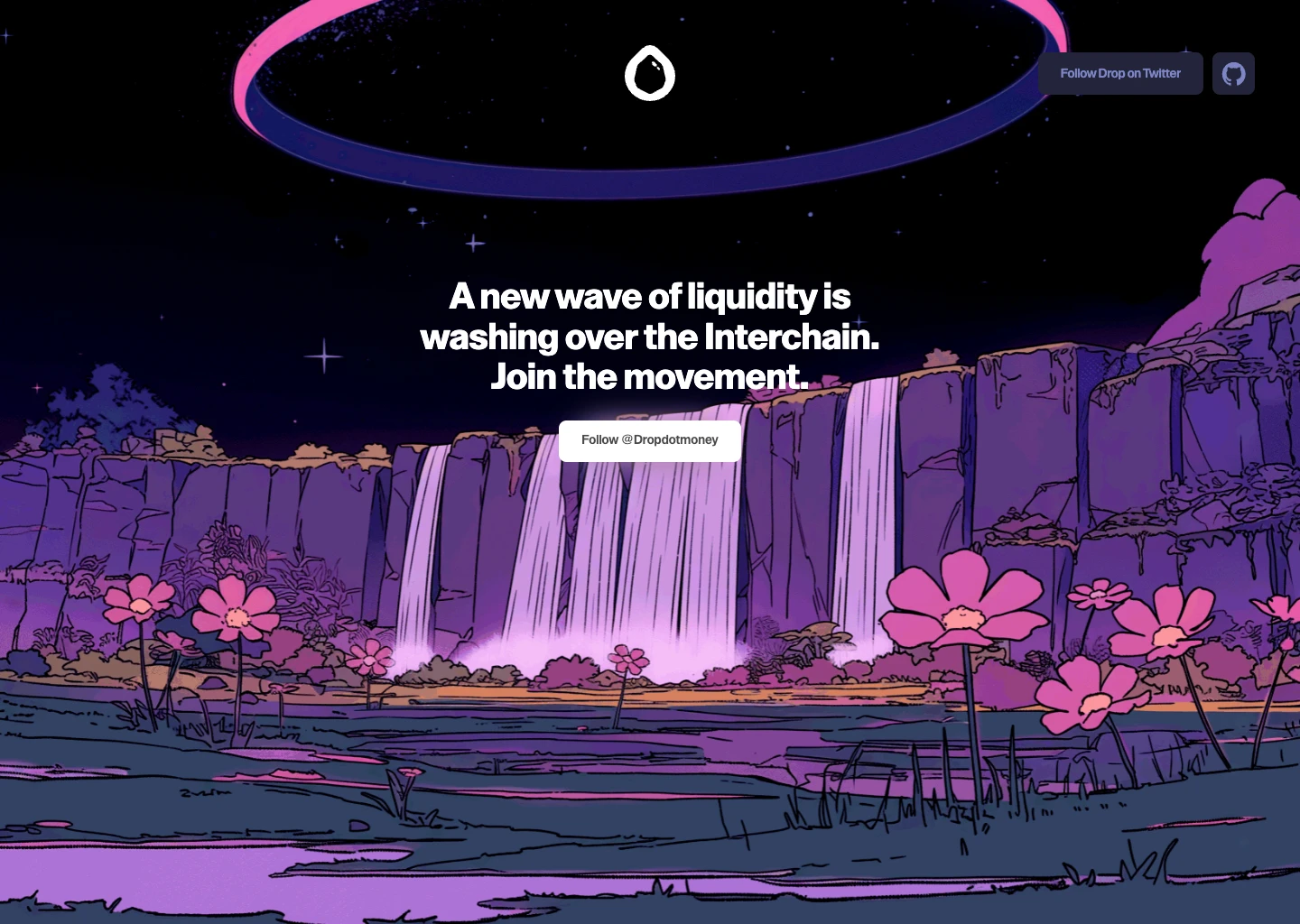 Drop Website Examples For Your Inspiration - landing.love