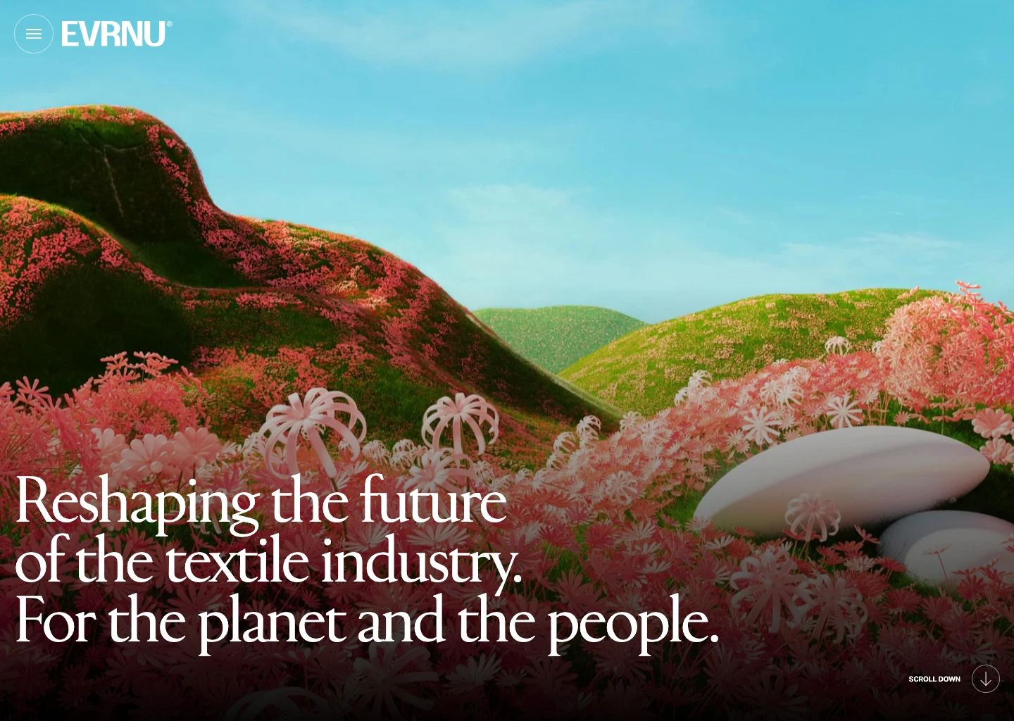 Evrnu Website Examples For Your Inspiration - landing.love