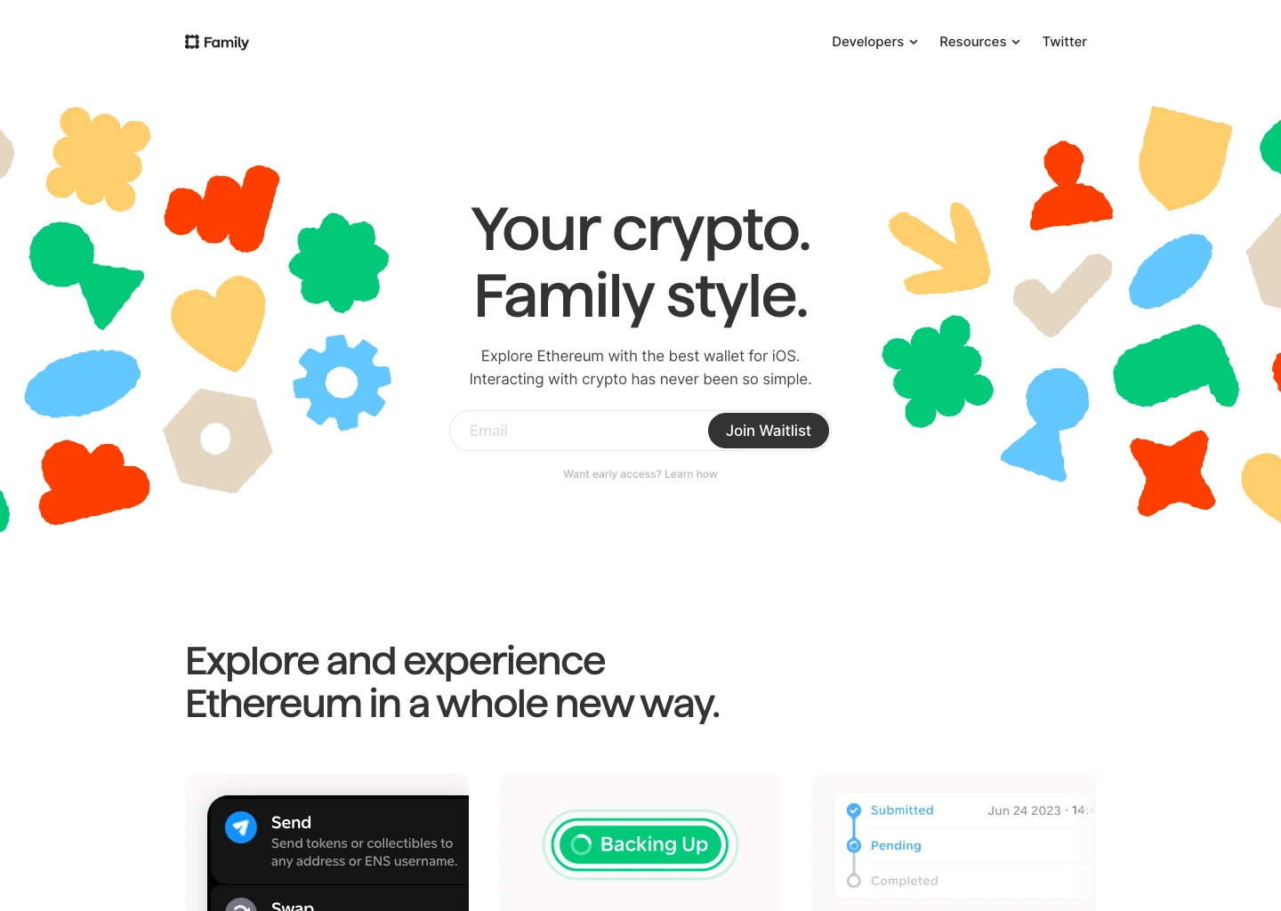 Family Website Examples For Your Inspiration - landing.love
