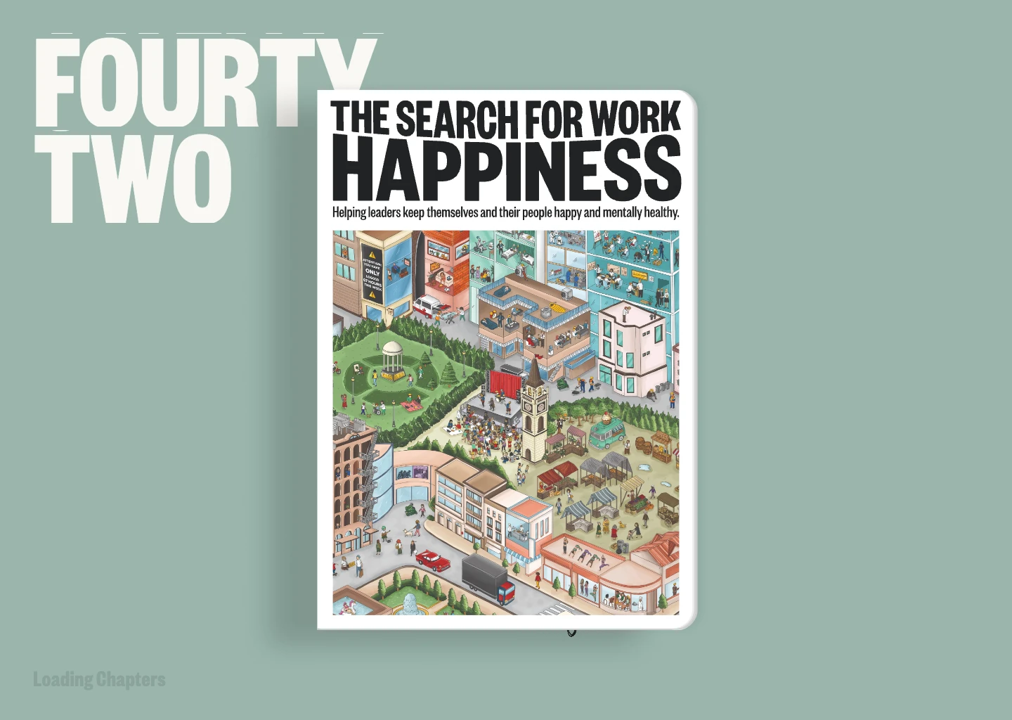 The Search for Work Happiness Book - landing.love