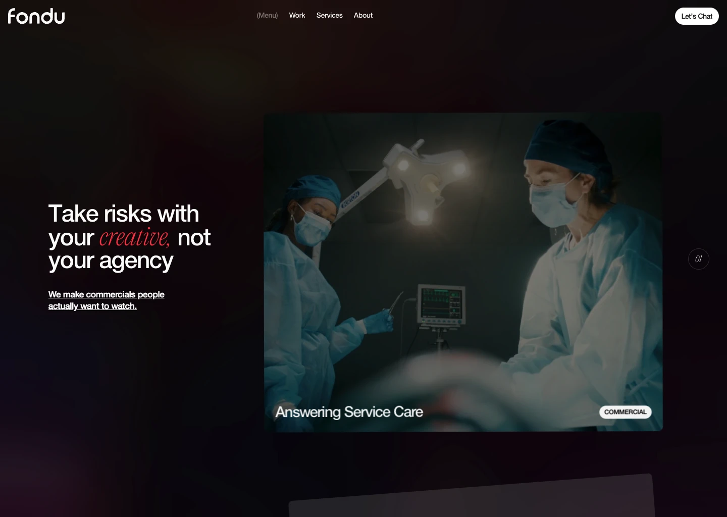 Fondu Website Examples For Your Inspiration - landing.love