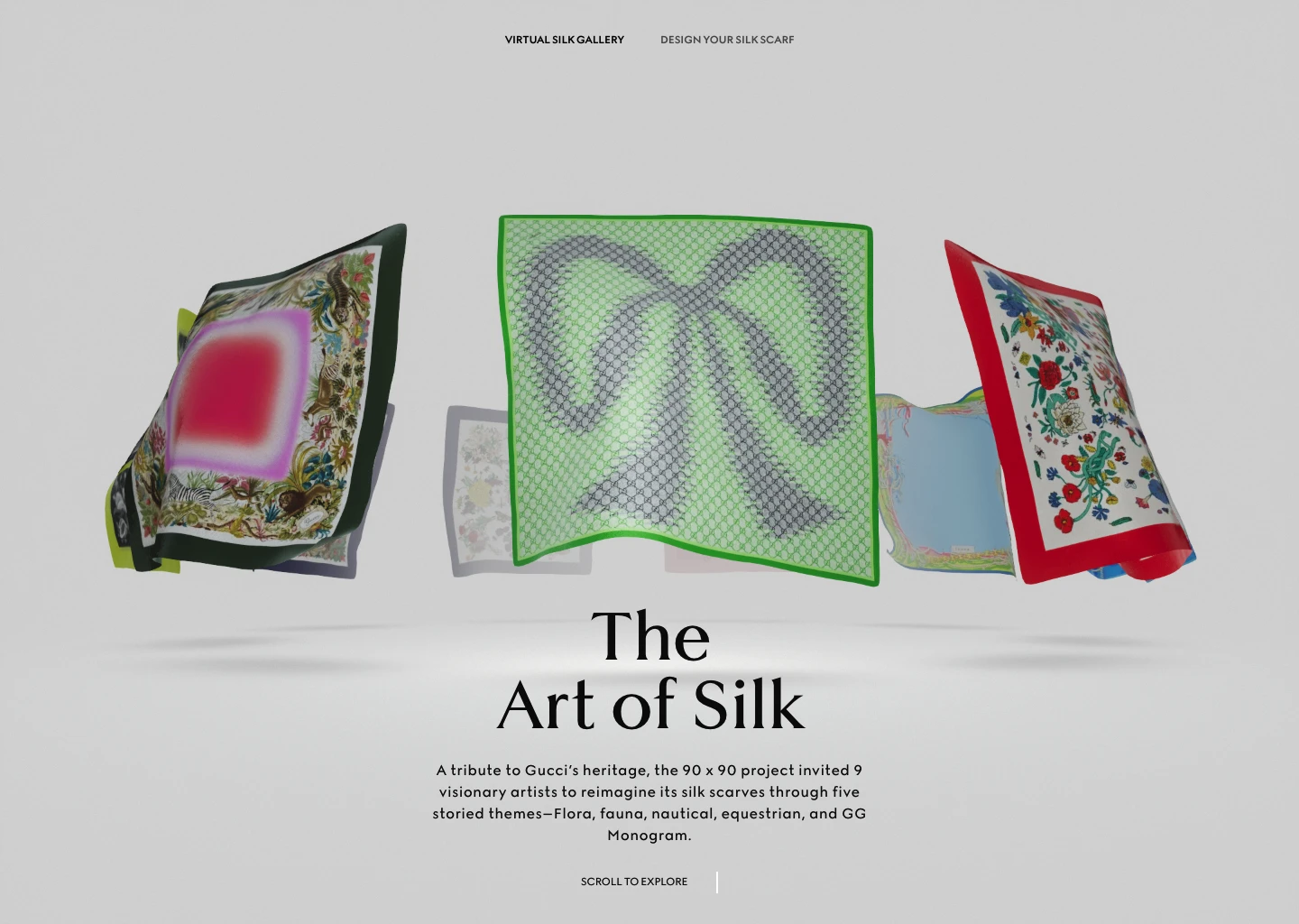 The Art of Silk Website Examples For Your Inspiration - landing.love