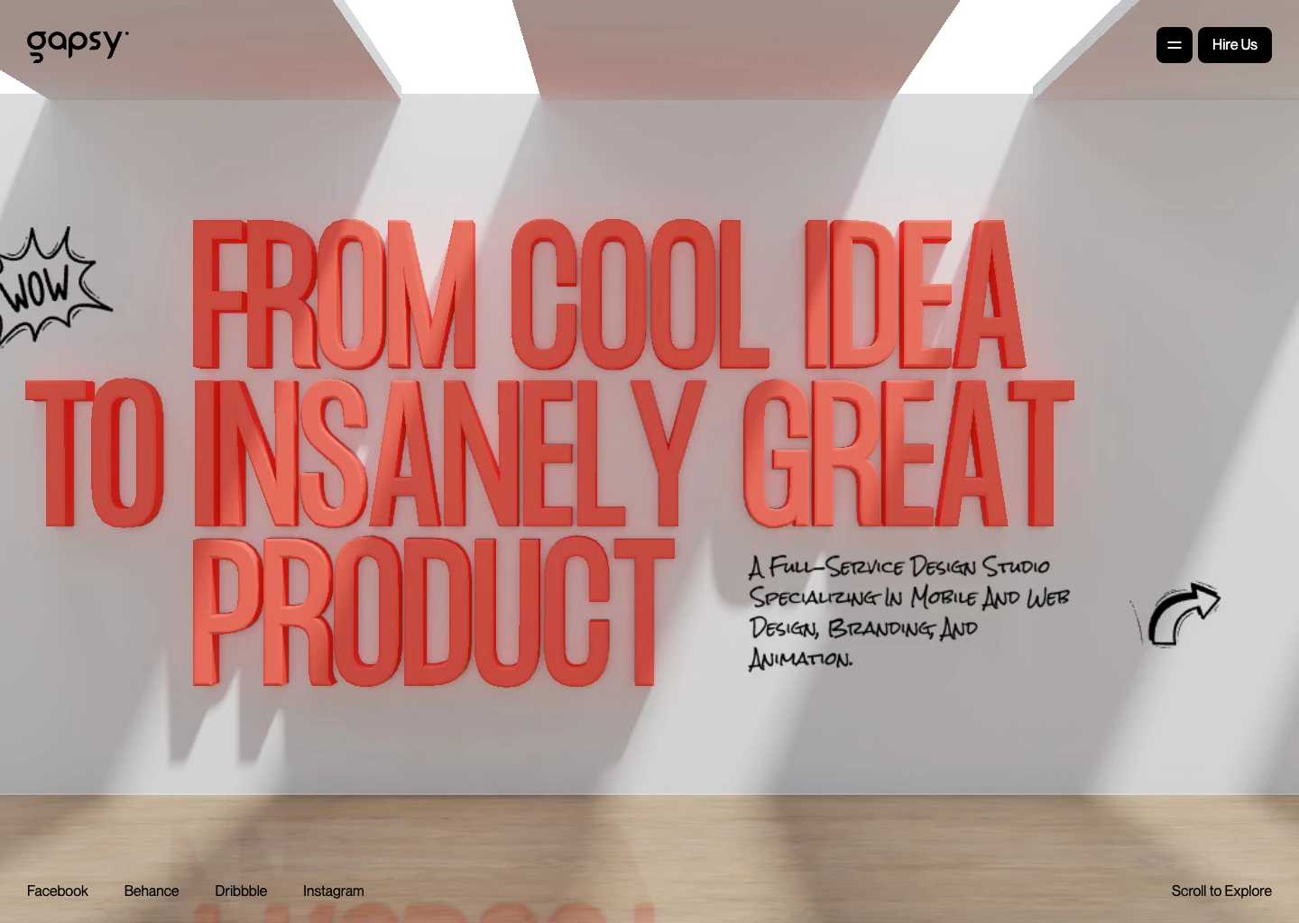 Gapsy Website Examples For Your Inspiration - landing.love