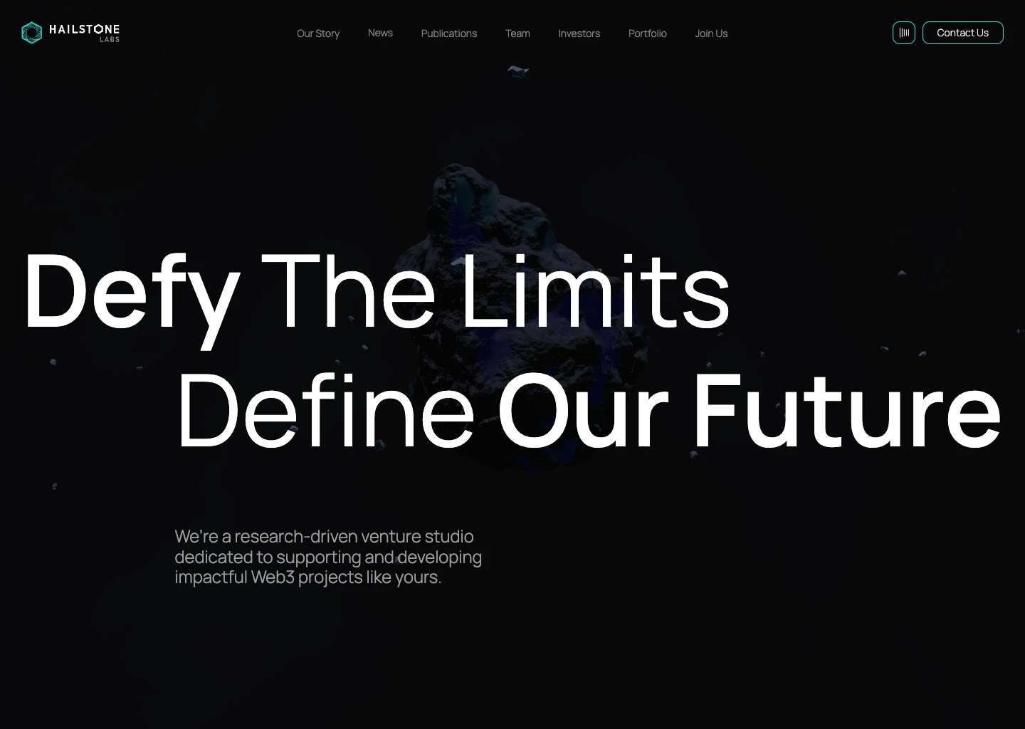 Hailstone Website Examples For Your Inspiration - landing.love