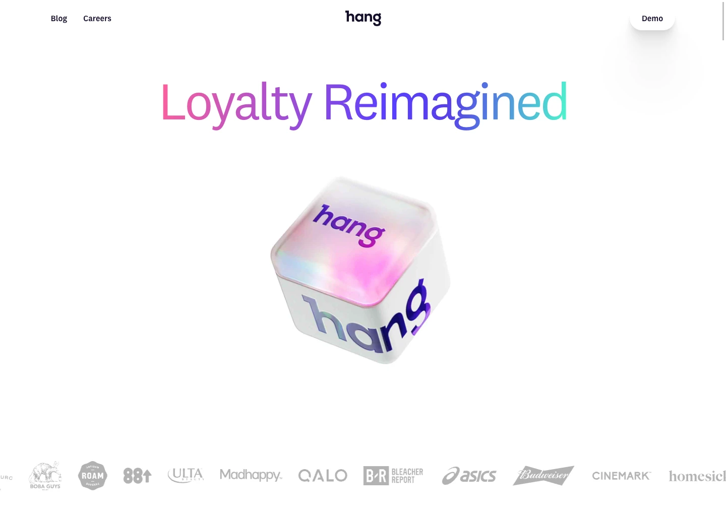 Hang Website Examples For Your Inspiration - landing.love