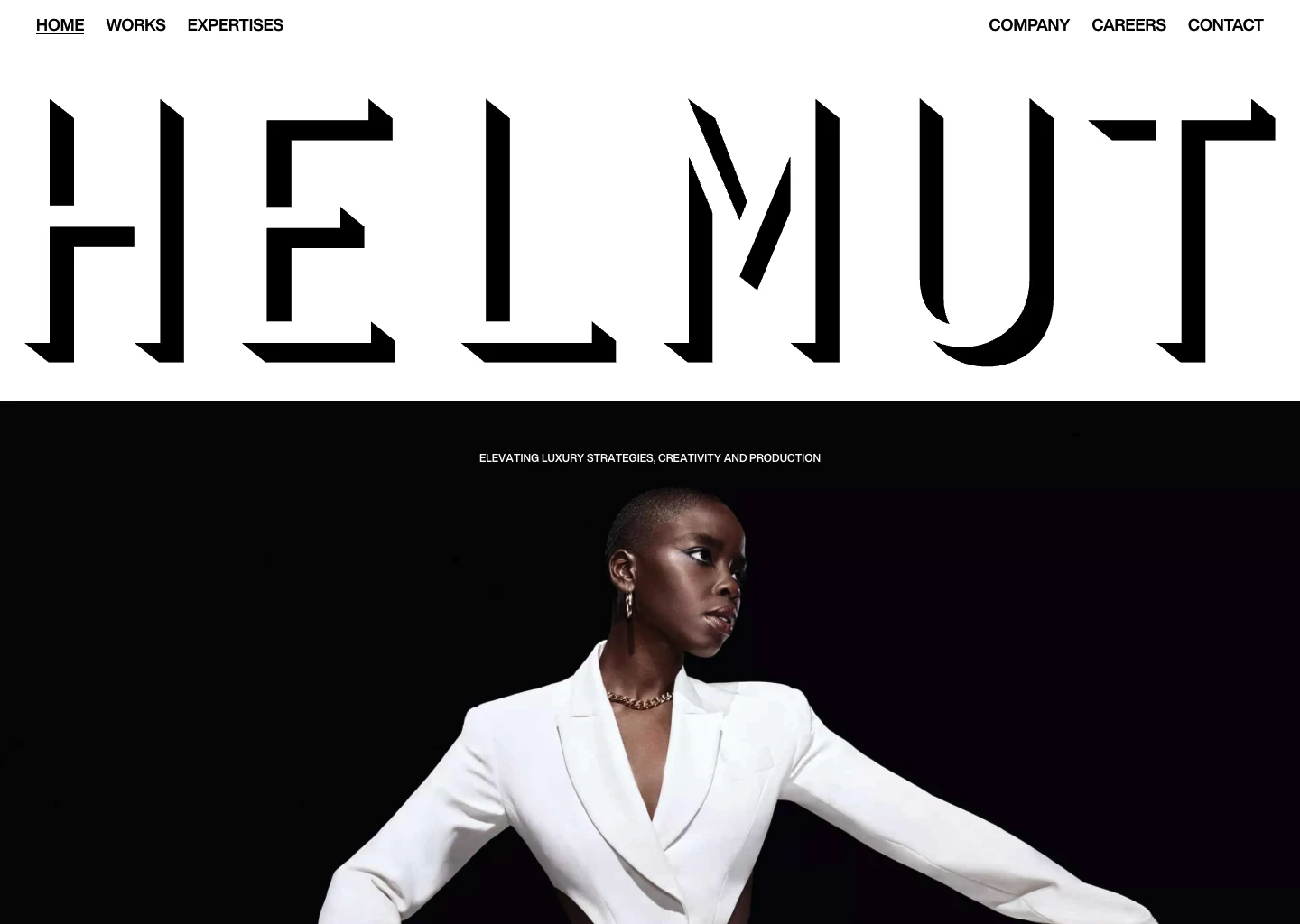 Helmut Agency Website Examples For Your Inspiration - landing.love