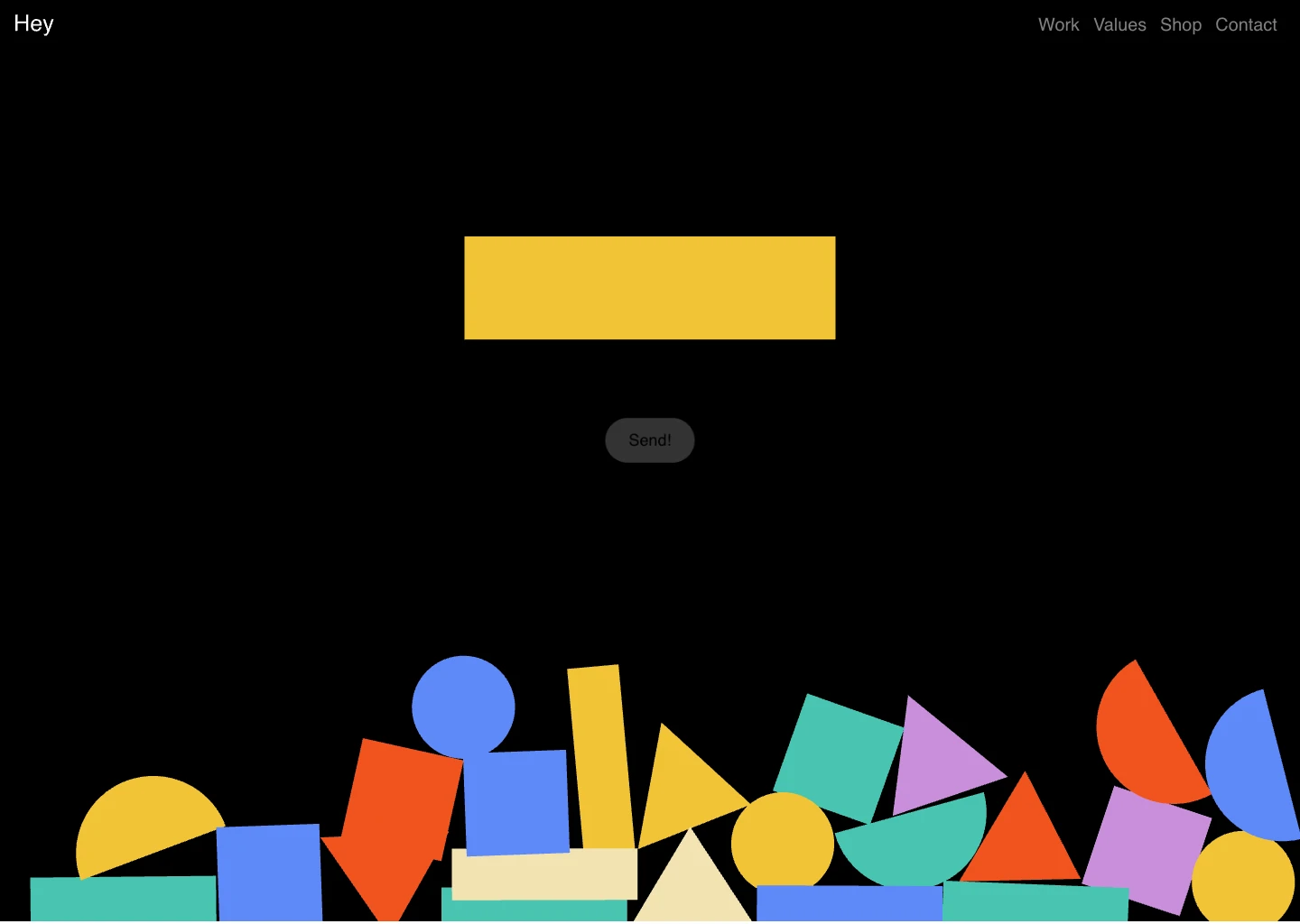 Hey Studio Website Examples For Your Inspiration - landing.love