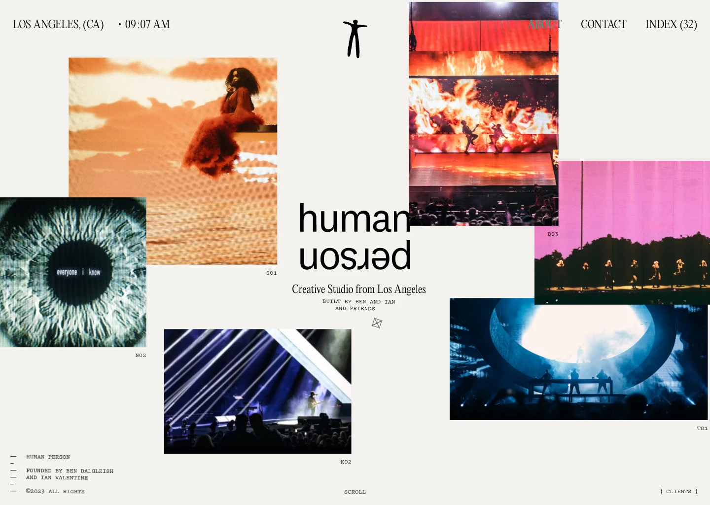 Human Person Website Examples For Your Inspiration - landing.love
