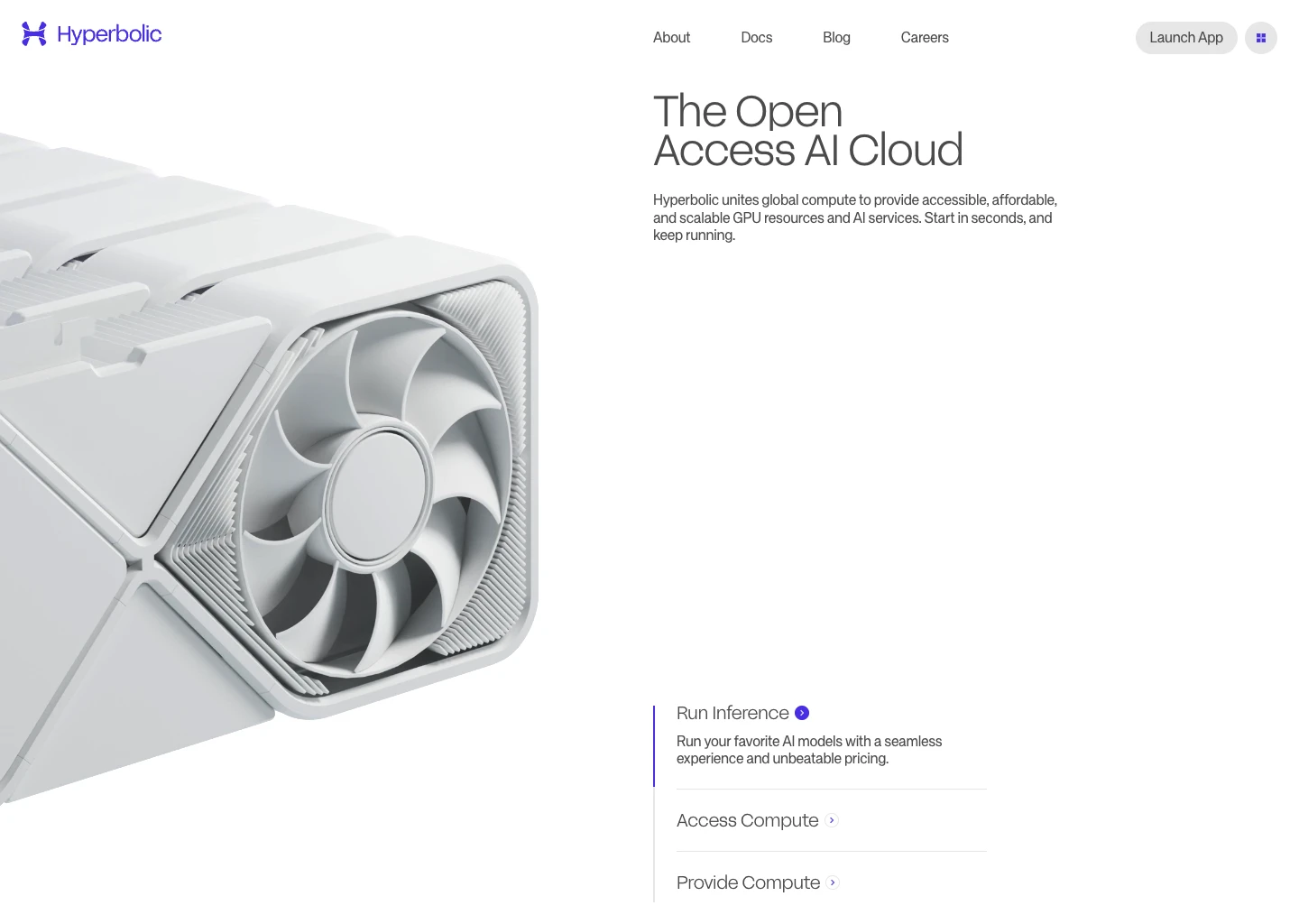 Hyperbolic Website Examples For Your Inspiration - landing.love