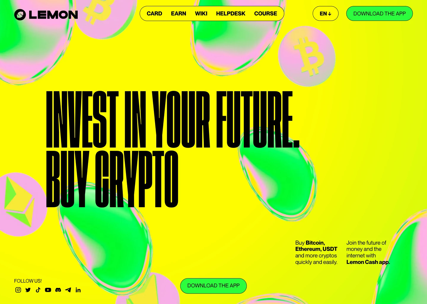 Lemon Website Examples For Your Inspiration - landing.love