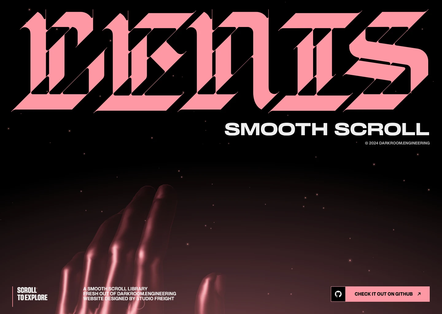 Lenis - landing.love