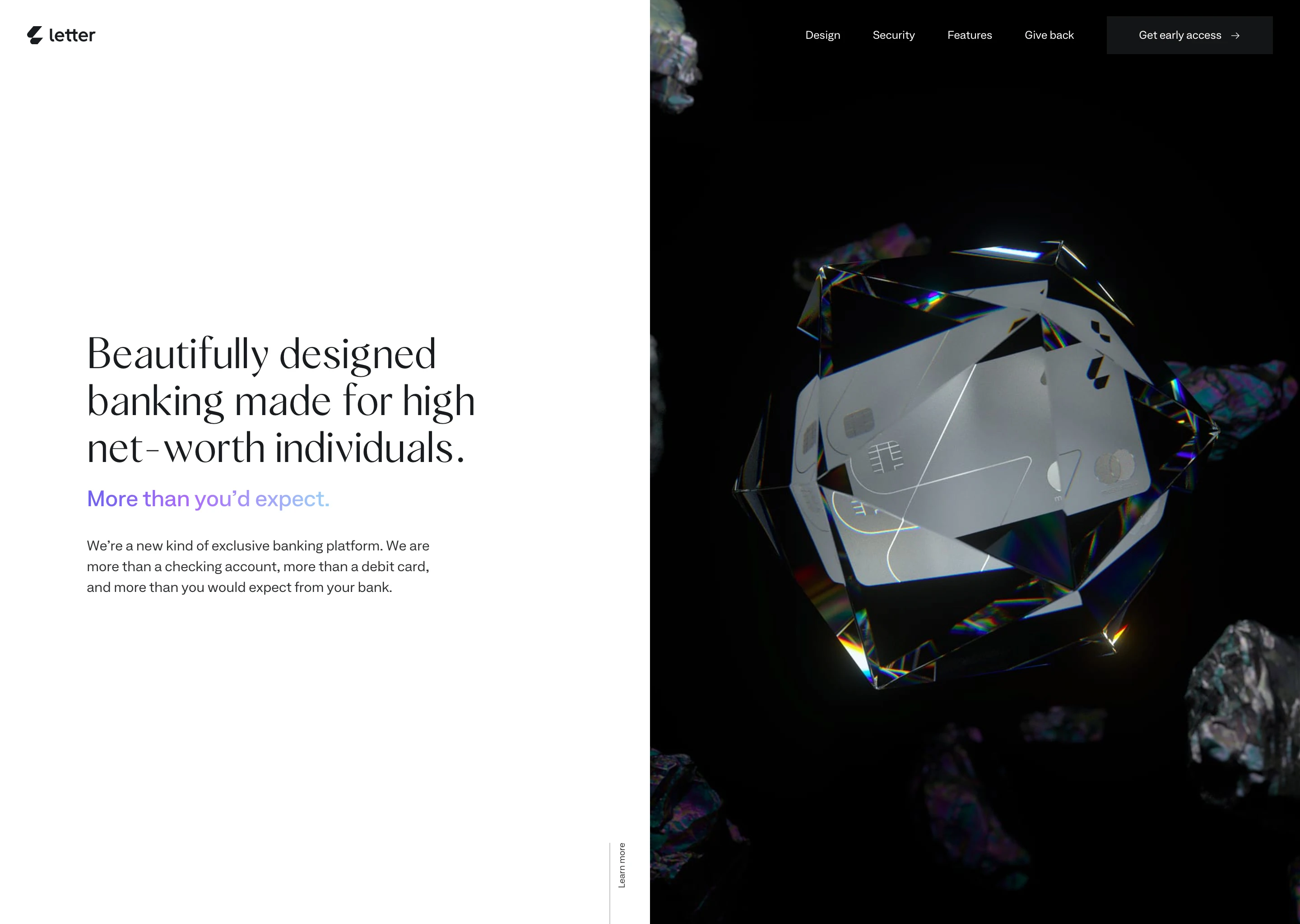 Letter Website Examples For Your Inspiration - landing.love