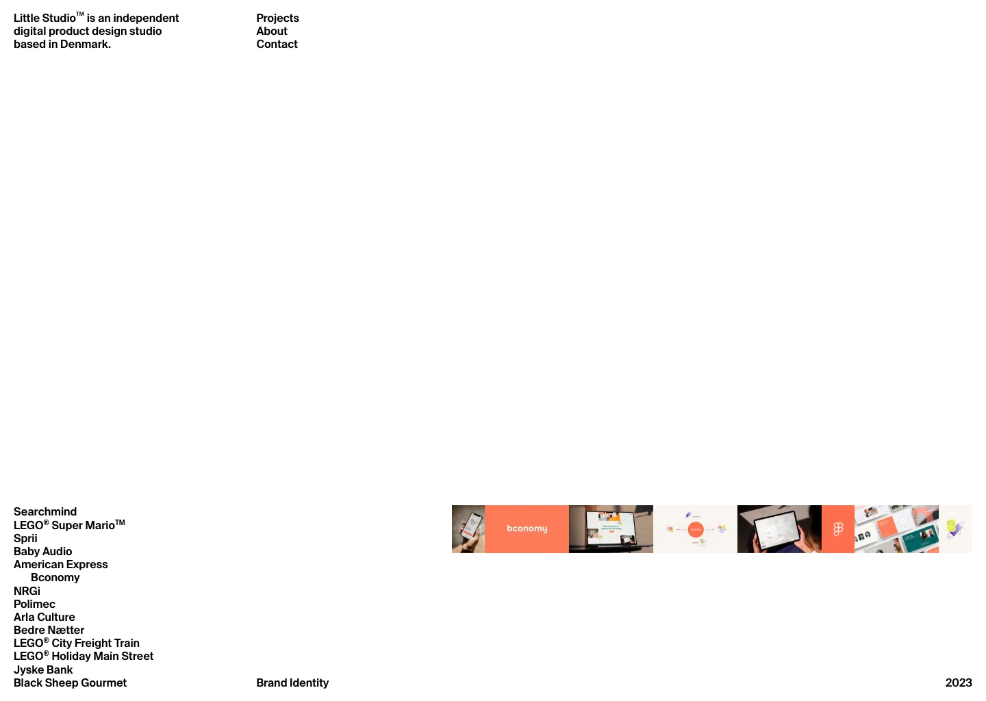 Little Studio Website Examples For Your Inspiration - landing.love