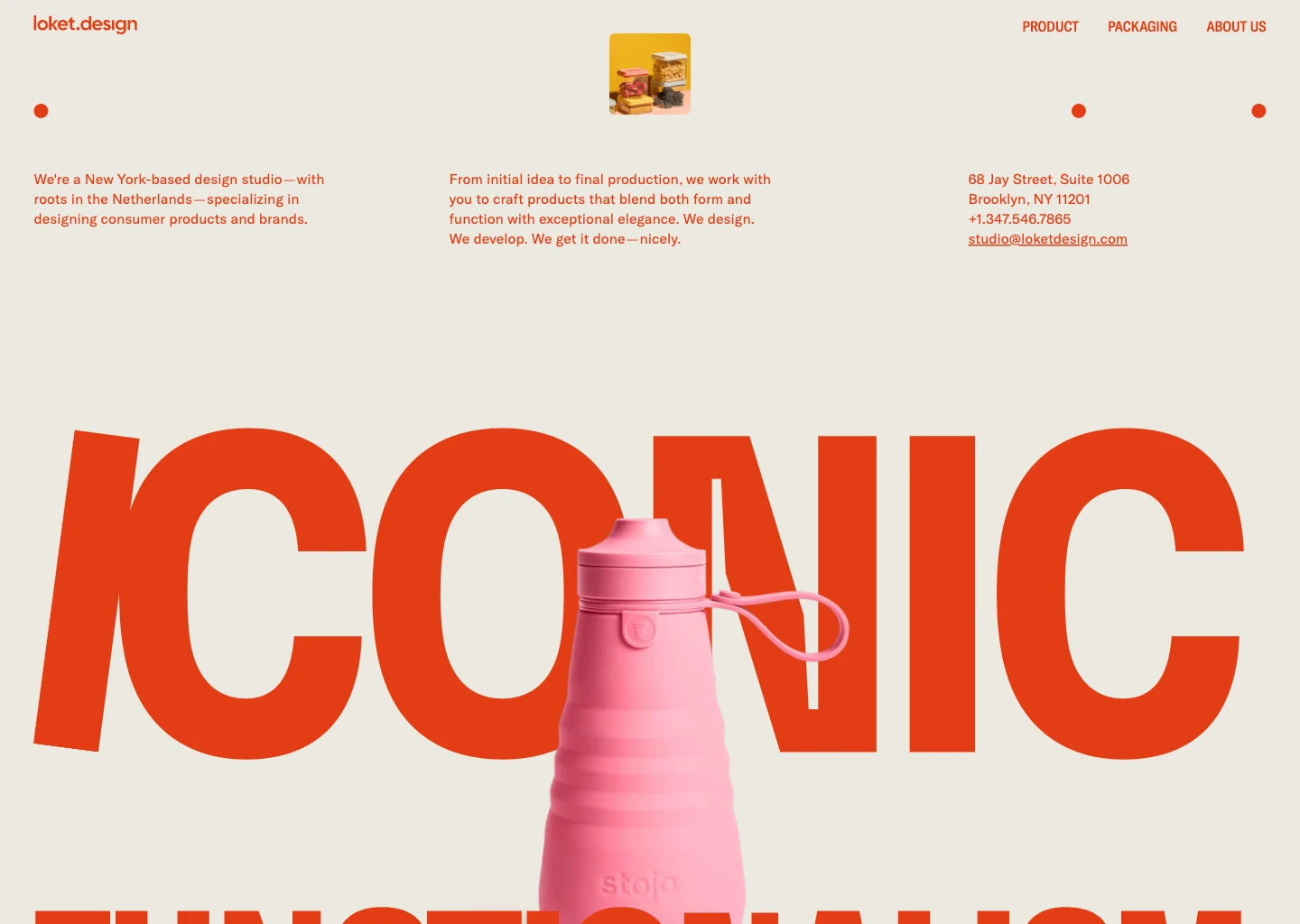 Loket Design Website Examples For Your Inspiration - landing.love