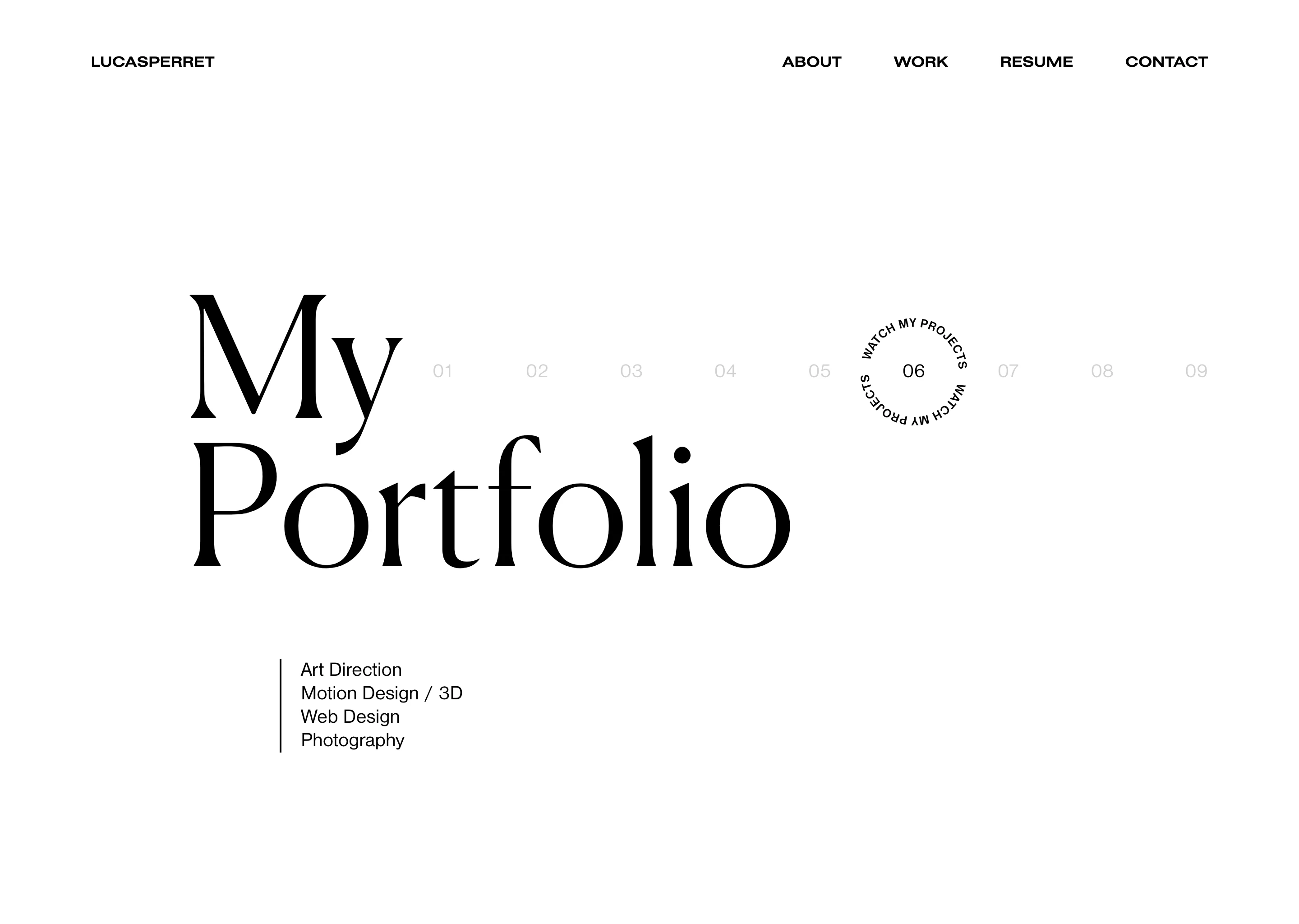 Lucas Perret - landing.love