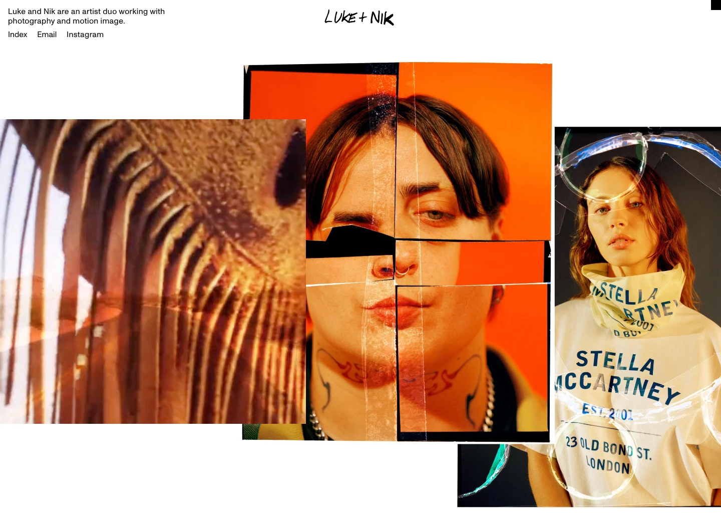 Luke & Nik Website Examples For Your Inspiration - landing.love