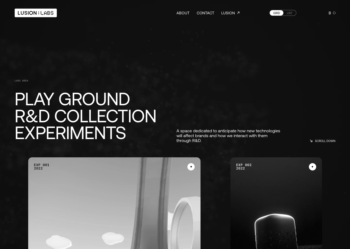 Lusion Labs Website Examples For Your Inspiration - landing.love