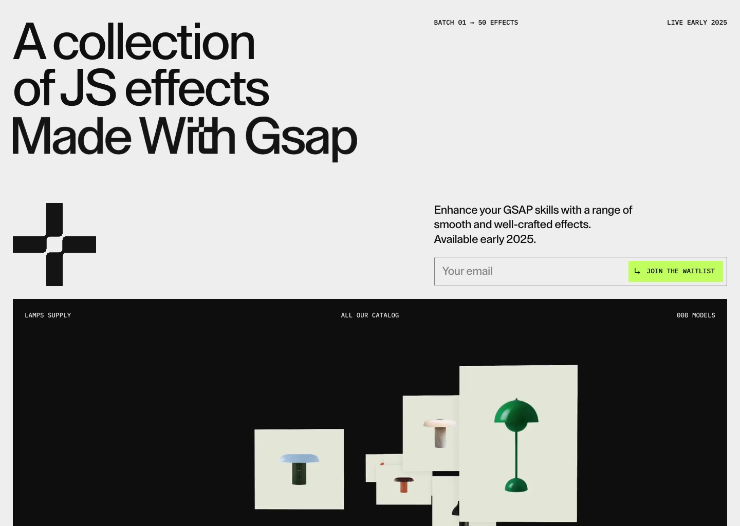 Made With Gsap Website Examples For Your Inspiration - landing.love