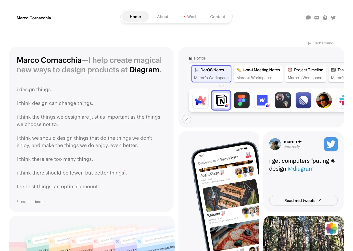 Marco Cornacchia Website Examples For Your Inspiration - landing.love