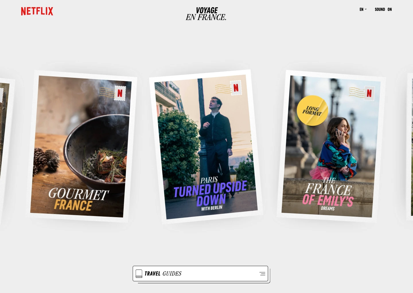 Voyage en France - Netflix - landing.love