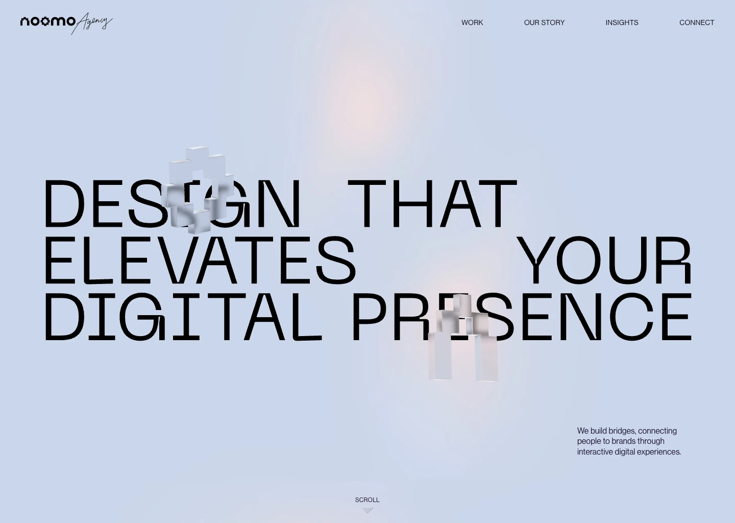 Noomo Agency Website Examples For Your Inspiration - landing.love