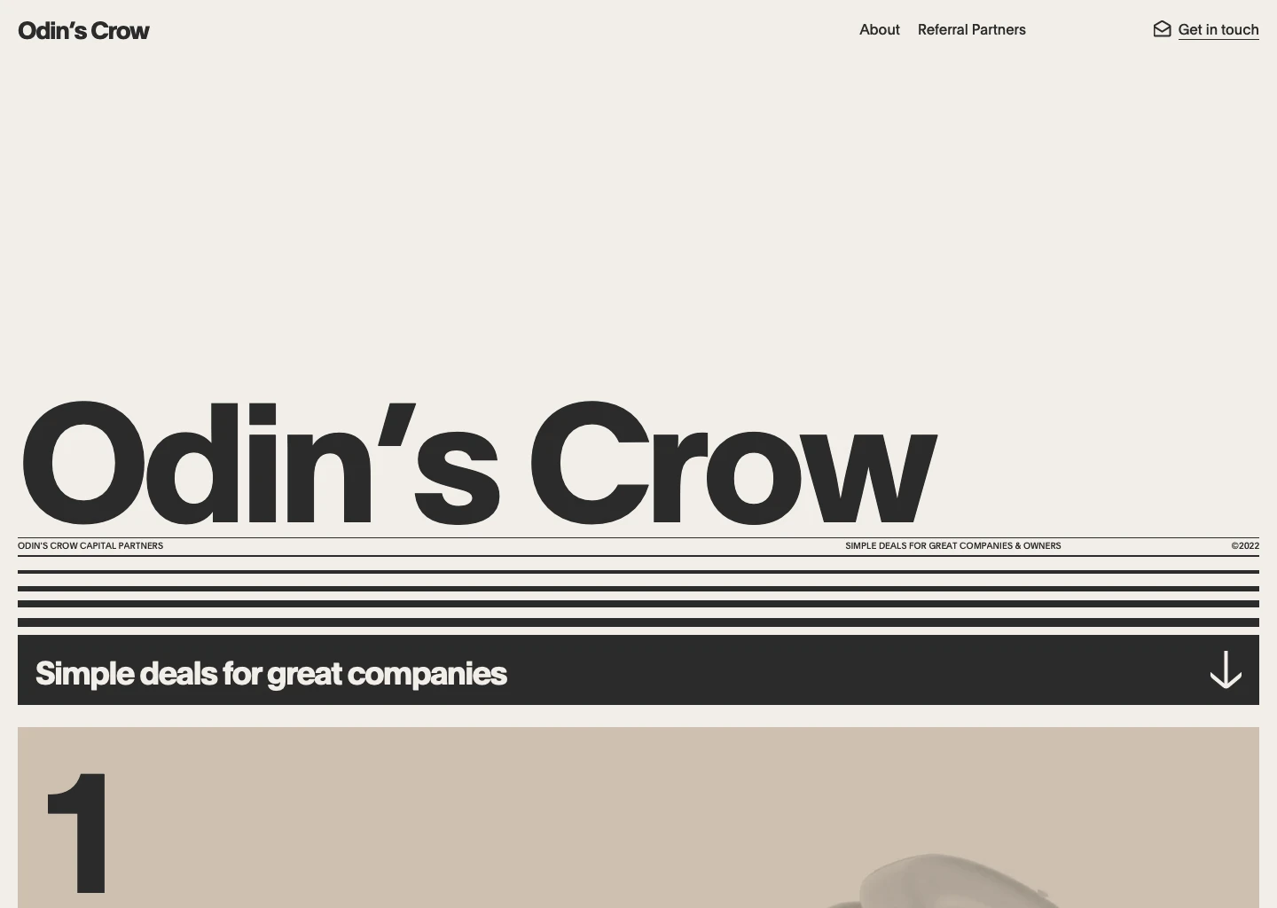 Odin's Crow Website Examples For Your Inspiration - landing.love