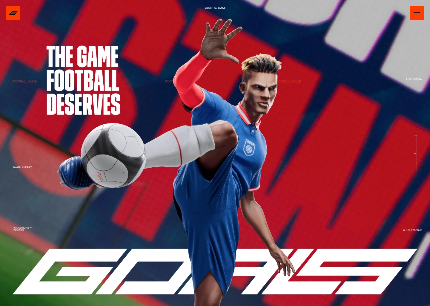 GOALS Website Examples For Your Inspiration - landing.love