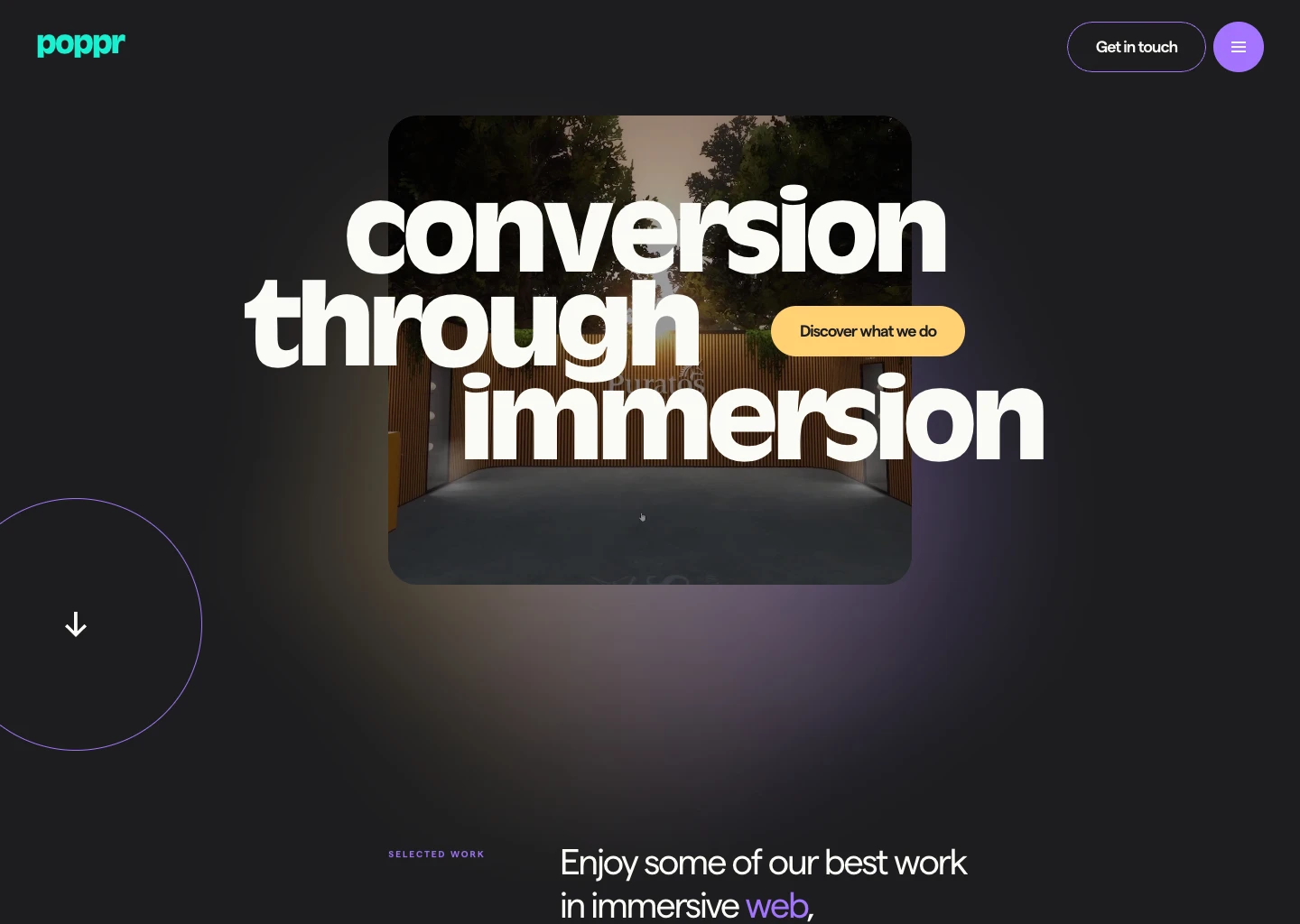 Poppr Website Examples For Your Inspiration - landing.love