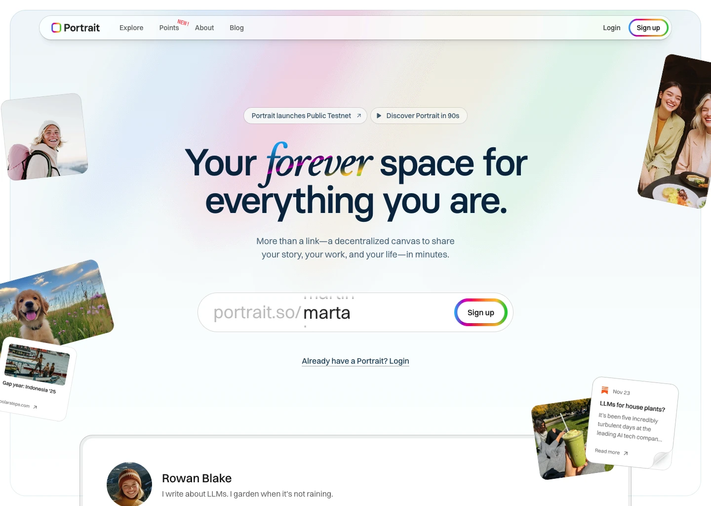 Portrait Website Examples For Your Inspiration - landing.love