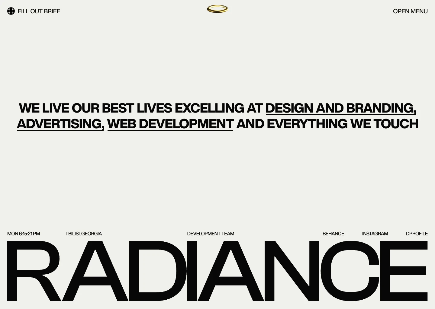 Radiance - landing.love