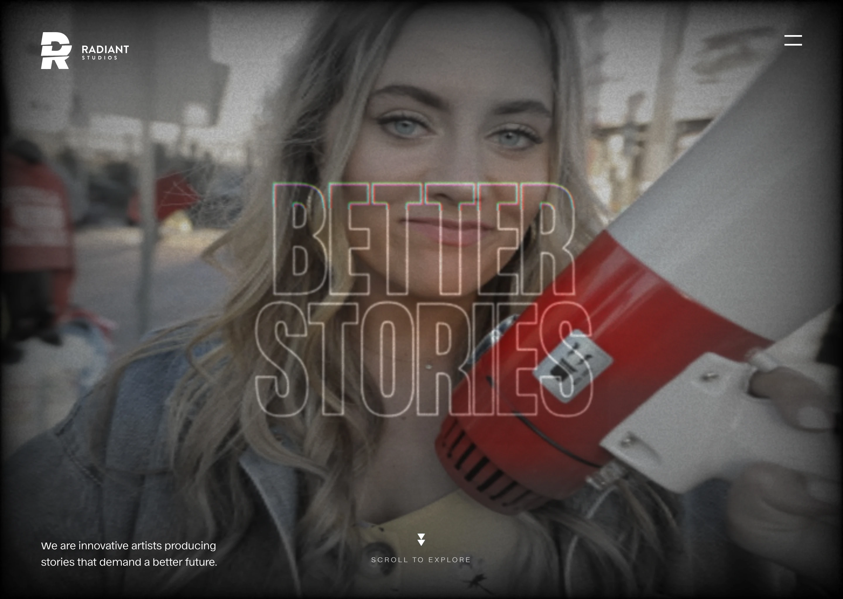 Radiant Studios Website Examples For Your Inspiration - landing.love