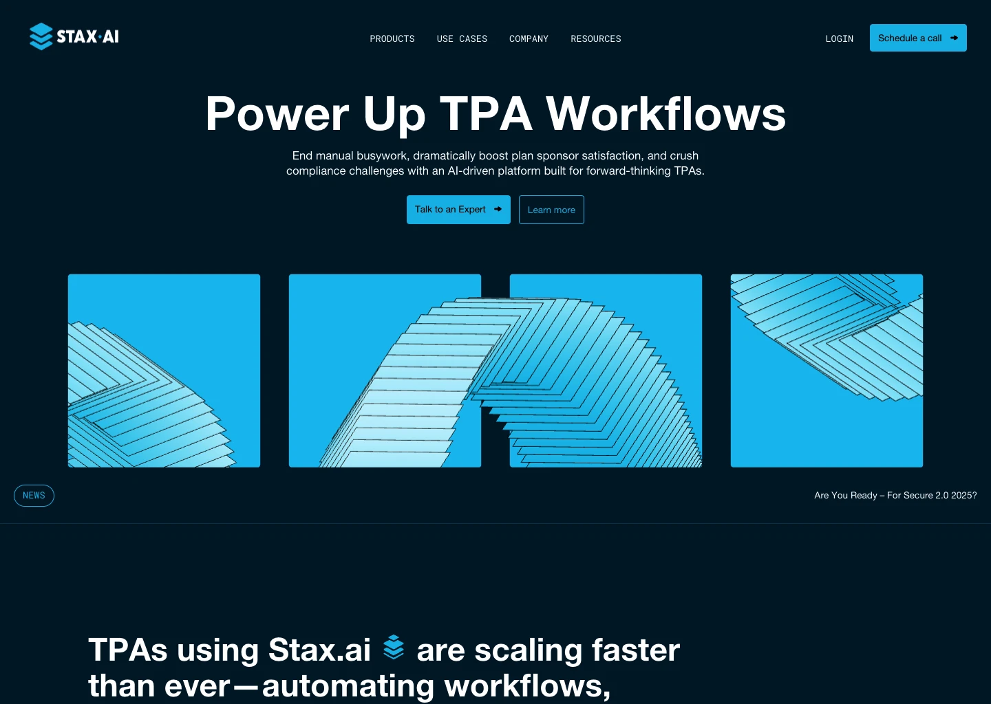 Stax.ai Website Examples For Your Inspiration - landing.love