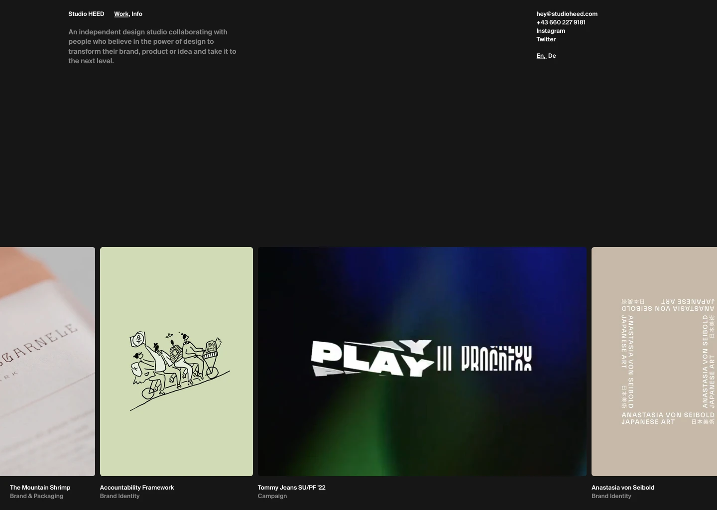 Studio HEED Website Examples For Your Inspiration - landing.love